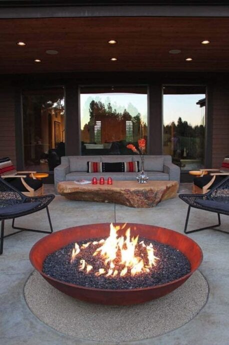 Fire pits para disfrutar en verano y todo el año