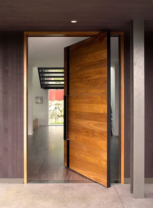  Get 36 Dise o De Puertas De Madera Para Entrada Principal